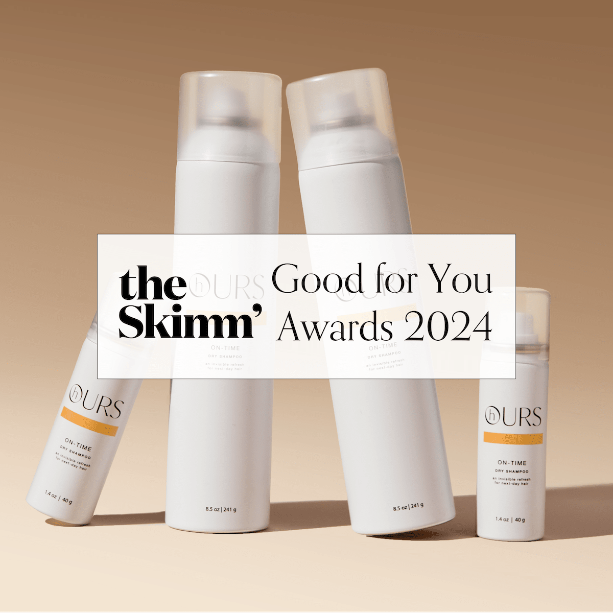 On-Time named Best Dry Shampoo in the Skimm' Good For You Awards 2024 ...
